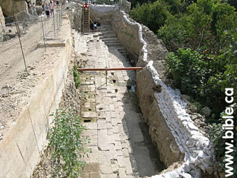 bible-archeology-pool-of-siloam-nov-2004 – 🇮🇱以色列美角